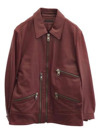 Dolce & Gabbana veste à poches multiples (années 2000) - Rouge