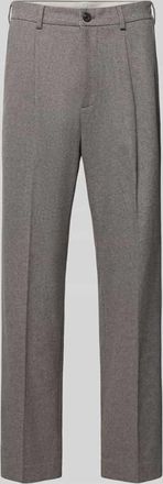 Selected Loose-Fit Bundfaltenhose aus Woll-Mix