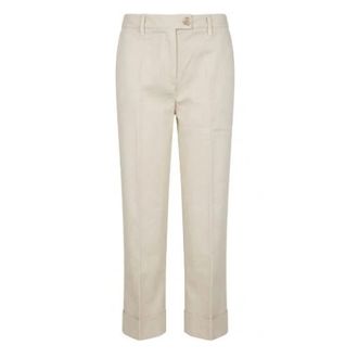 Re-hash Straight Leg Hosen - - Trousers - Damen - Beige - W28