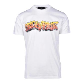 Dsquared2 Herren, Oberteile, Wei&szlig;, SGr&ouml;&szlig;e
