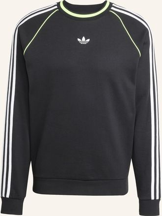 adidas Originals Adidas Originals Adidas Adicolor Piping Crewneck Sweatshirt schwarz