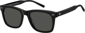 Tommy Hilfiger Homme, Accessoires, Noir, Taille: 52 MM 2184/S 807(Ir) Lunettes de soleil
