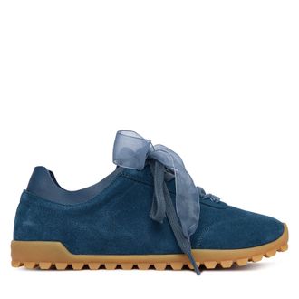 Calvin Klein Sneakers Calvin Klein Low Profile Run Mg Sue Db Laces HW0HW03150 Dunkelblau