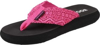 Rocket Dog SPOTLIGHT, Damen Zehentrenner, Pink (Lima Crochet), 36 EU (3 Damen UK)