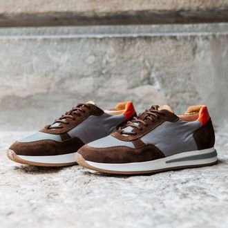 Bexley Nirranda II - Sneaker homme chocolat et gris