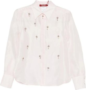 Max Mara Femme, Blouses et Chemises, Rose, Taille: 38 FR Shirt Max Mara Studio