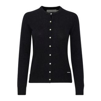 Inwear Schwarzer Cardigan mit Knopfverschluss - - Knitwear - Damen - Schwarzk - XS/S