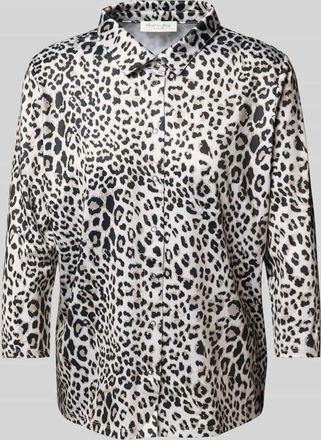 Christian Berg Regular Fit Hemdbluse mit 3/4-Arm