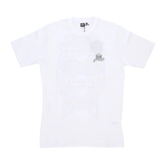 Dolly Noire Wei&szlig;es Rundhals Kurzarm T-Shirt - - Tops - Herren - Wei&szlig; - XL