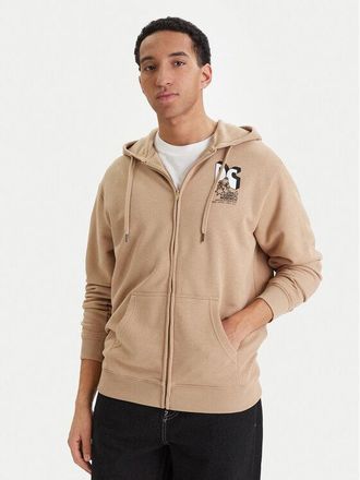 DC Sweatshirt Anodized EDYSF03267 Beige Regular Fit