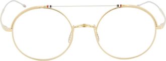 Thom Browne unisex, Accessoires, Jaune, Taille: 49 MM Round Tbx910 Optical Frame