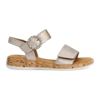 Gabor Damen, Schuhe, Beige, 40 1/2 EUGr&ouml;&szlig;e