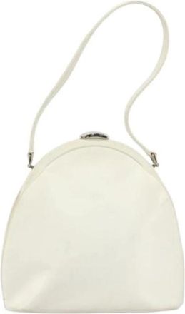 Gucci Sac &agrave; main vintage doccasion - Femme - Pre-owned - Blanc - Taille: ONE Size