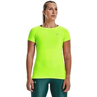 Under Armour HeatGear Armour T-Shirt &agrave; Manches Courtes pour Femme