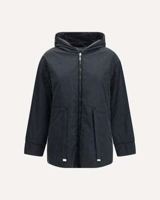 Max Mara Reversible padded Parka in radzmir and water repellent canvas Female 42