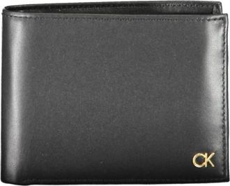 Calvin Klein Homme, Accessoires, Noir, Taille: ONE Size Streamlined Wallet