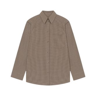 Nanushka Herren, Shirts, Braun, XSGr&ouml;&szlig;e