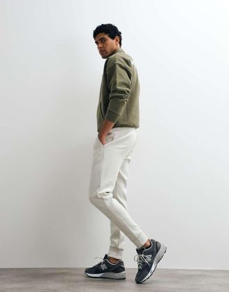 Polo Ralph Lauren Co-ord-Jogginghose in Wollwei&szlig;-Grau