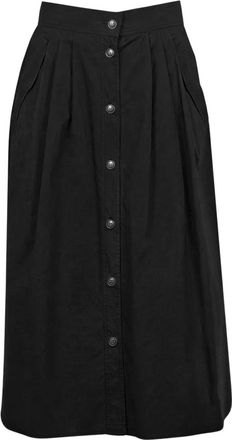 8pm 8Pm, Femme, Jupes, Noir, Taille: 40 FR Hong Kong Midi Skirt