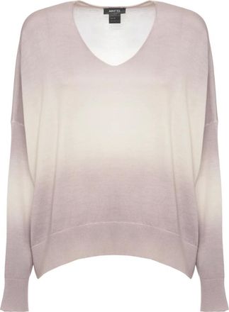 Avant Toi Femme, Pulls, Rose, Taille: 36 FR Pull en maille col en V