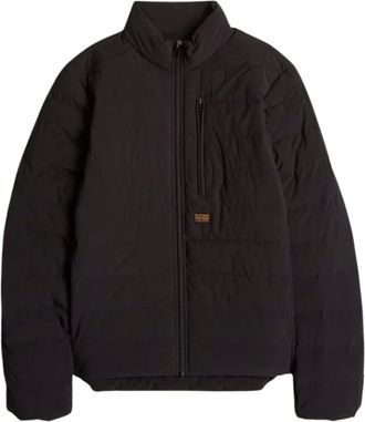 G-Star Homme, Vestes, Noir, Taille: M Veste Matelassée Coupe-Vent Doublure