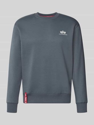Alpha Industries Sweatshirt mit Label-Details