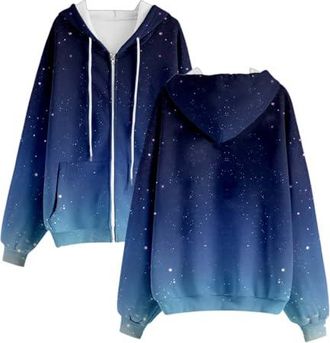 Generic Vestes l&eacute;g&egrave;res &agrave; capuche avec fermeture &eacute;clair et poches pour femmes, veste d&eacute;contract&eacute;e pour un usage quotidien et les activit&eacute;s de plein air, noir f