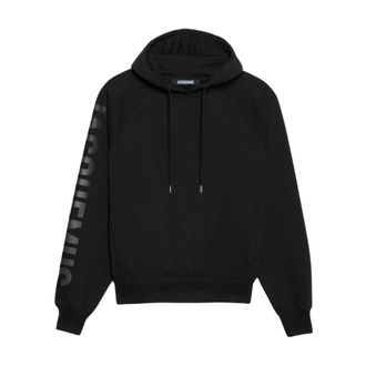 Jacquemus Herren, Sweatshirts & Hoodies, Schwarzk, LGr&ouml;&szlig;e