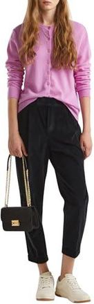 Benetton Pantalon 4ha2556k4, Noir 100 V2, L Femme