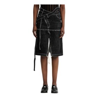 Ottolinger Signature Wickel-Jeansrock - - Skirts - Damen - Schwarzk - L