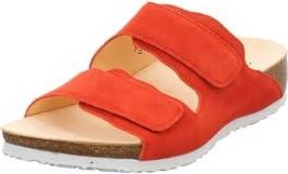 Think Damen Julia chromfrei gegerbte nachhaltige Pantolette, Fire 5000