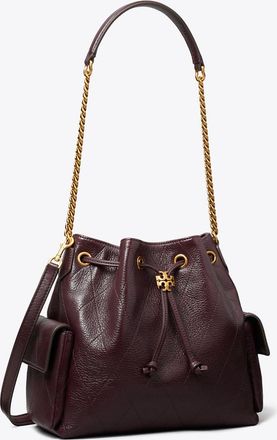 Tory Burch Gesteppte Charlie Schultertasche mit Tunnelzug