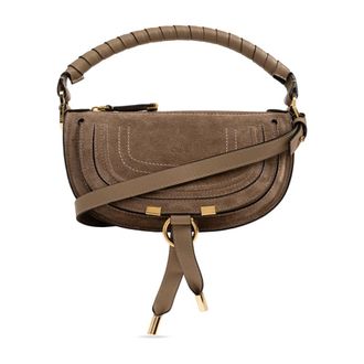 Chlo&eacute; Marcie Mini Schultertasche - - Bags - Damen - Braun - ONE SIZE