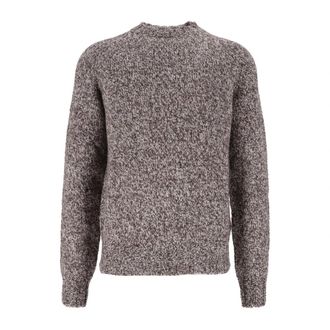 Ballantyne Rundhals-Strickware - - Knitwear - Herren - Braun - XL