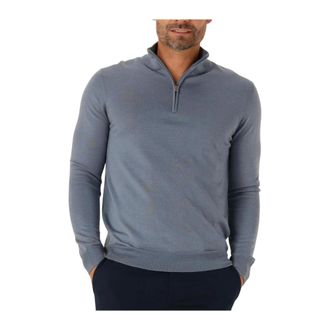 Profuomo Herren, Strickwaren, Blau, MGr&ouml;&szlig;e