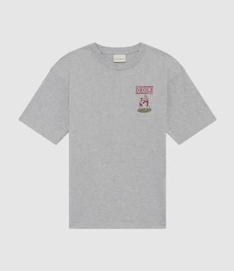 Dr&ocirc;le de Monsieur T-Shirt Dr&ocirc;le Boxers Heather Grey