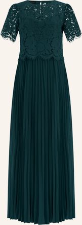Apart Set: Abendkleid Und Blusenshirt Aus Spitze gruen
