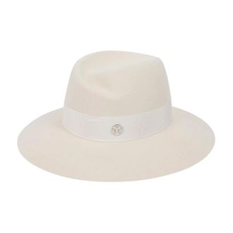 Maison Michel Virginie Hat - - Accessories - Damen - Wei&szlig; - L