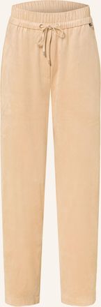 Marc Cain Hose Ranchi In Lederoptik beige