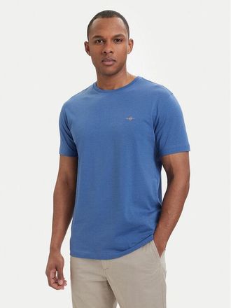 GANT T-Shirt Shield 2003184 Blau Regular Fit