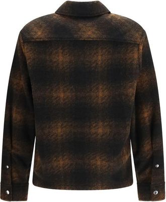 Moncler Mens Brown Polyester Jacket Clothing