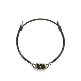 Valentino Garavani Ovalette Cotton Bracelet