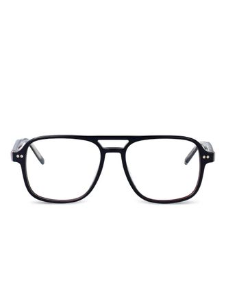 Tommy Hilfiger lunettes de vue &agrave; monture pilote - Noir