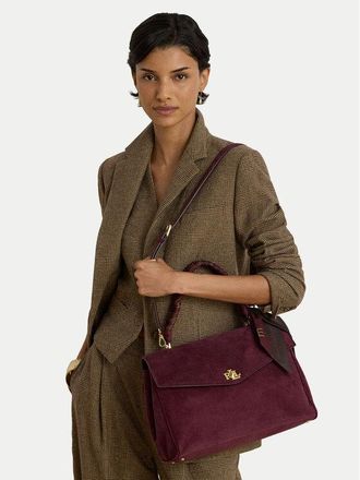 Lauren Ralph Lauren Handtasche Farrah 431P18402002 Dunkelrot