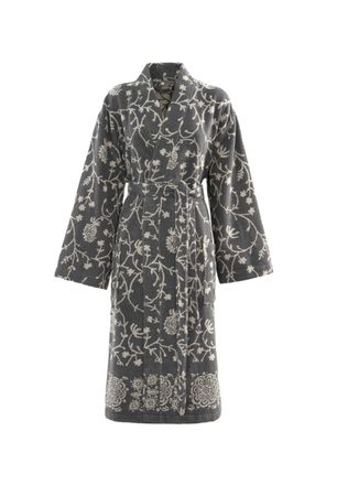 Bassetti BRENTA Bademantel, aus 100% Baumwolle, in der Farbe Perlgrau G1, Gr&ouml;&szlig;e: XL - 9326125