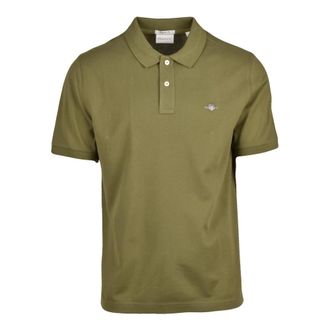 GANT Polo - Homme - Tops - Vert - Taille: 3XL