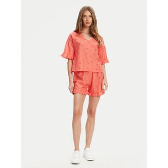Benetton United Colors Of Benetton Pyjama 4SHX3P03X Rot Regular Fit