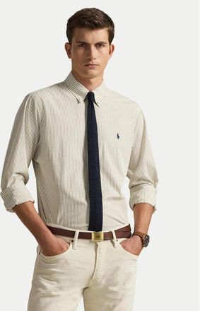 Polo Ralph Lauren Hemd 710929344500 Hellbeige Slim Fit