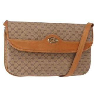 Gucci Sac bandouli&egrave;re en plastique Pre-owned - Femme - Pre-owned - Beige - Taille: ONE Size