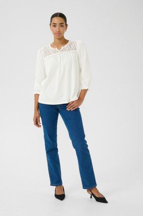 Kaffe Langarmbluse Langarm-Bluse KAanna